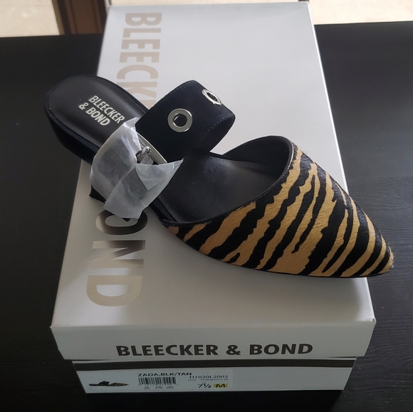 Bleecker & Bond | Shoes | Bleecker Bond Zada Tiger Mule | Poshmark